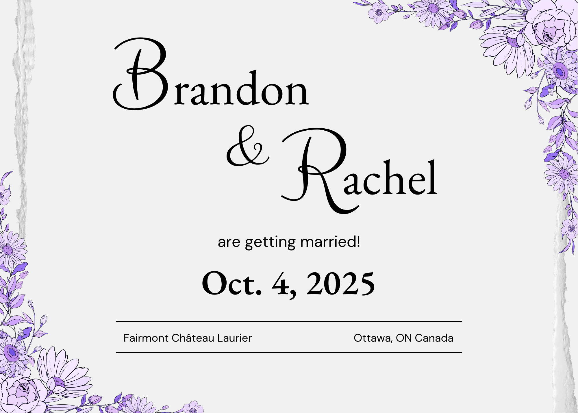 Brandon & Rachel's Wedding